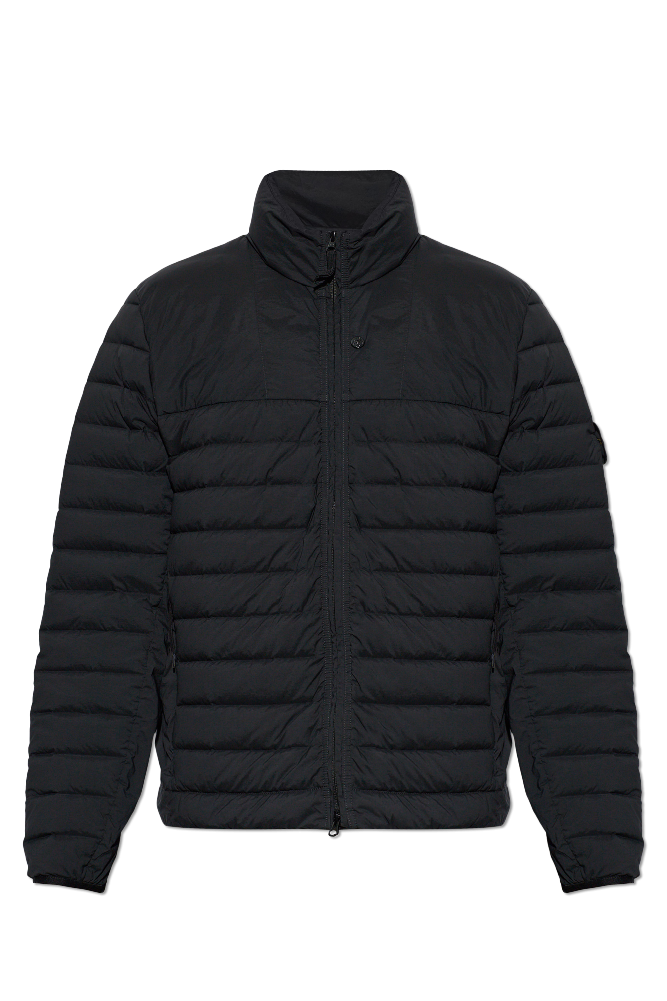 STONE ISLAND Stone Island Quilted Down Puffer Jacket with Logo Patch